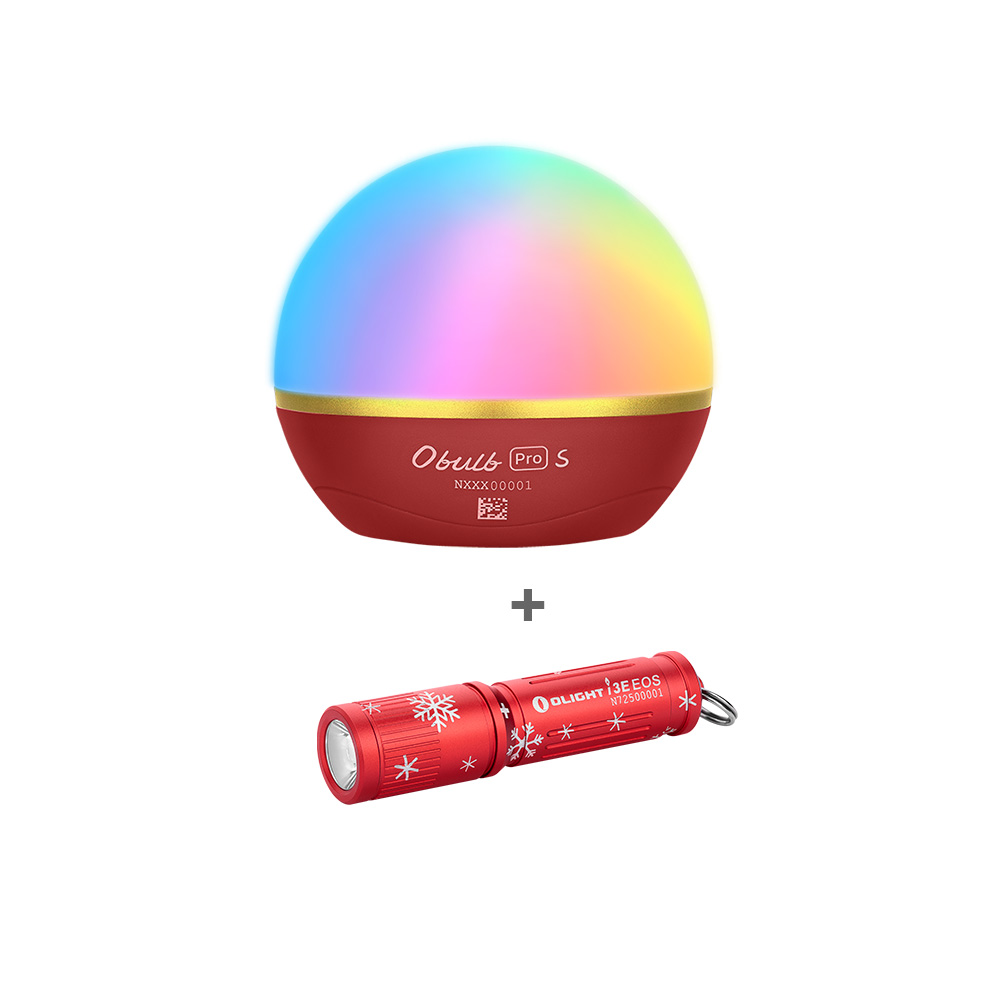 Obulb Pro S App-gesteuerte Lichtkugel Bundle mit Taschenlampe - Olight ...