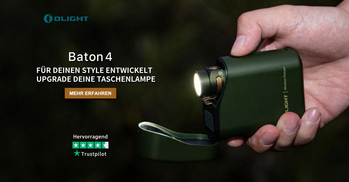 [Gewinnspiel] Baton 4 und Baton 4 Premium Edition EDC Taschenlampe ...